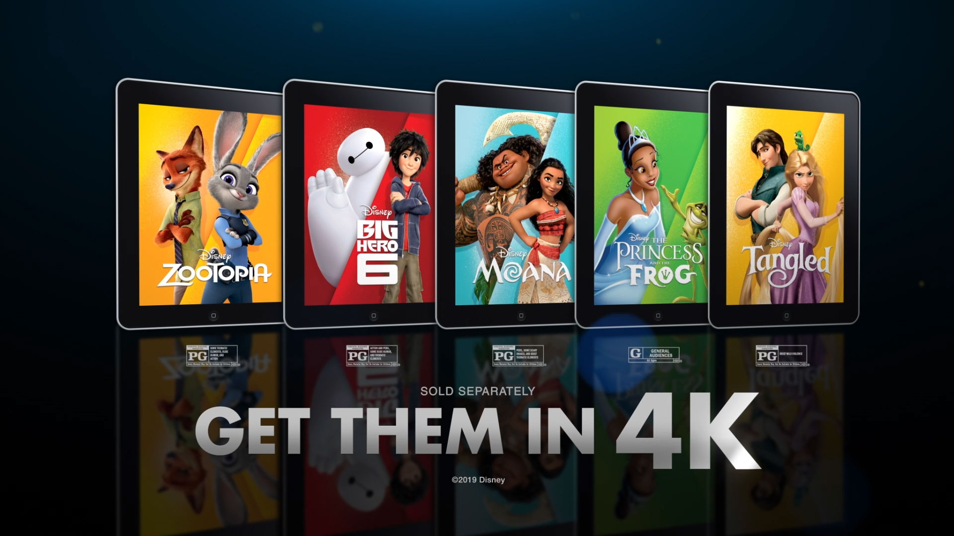 Disney Animated Titles in 4K – Trailer Park